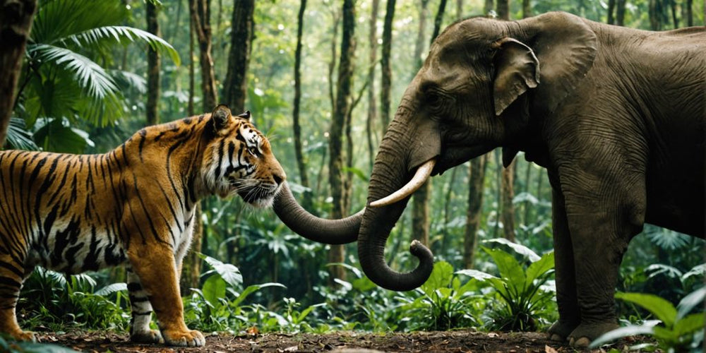 Tiger vs Elephant: Who Reigns Supreme in the Animal Kingdom? - Tiger ...