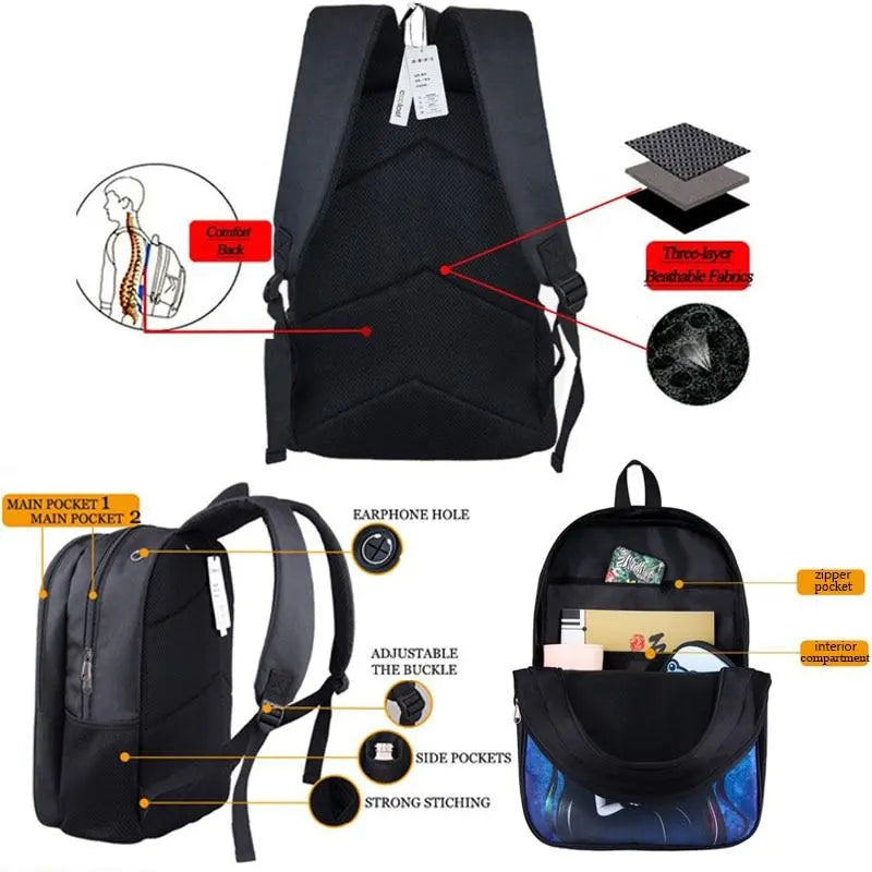 3d Tiger Backpack | Tiger-Universe