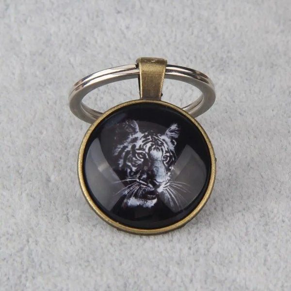 White Tiger Keychain | Tiger-Universe