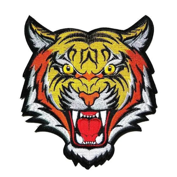 Large Tiger Head Patch | Tiger-Universe