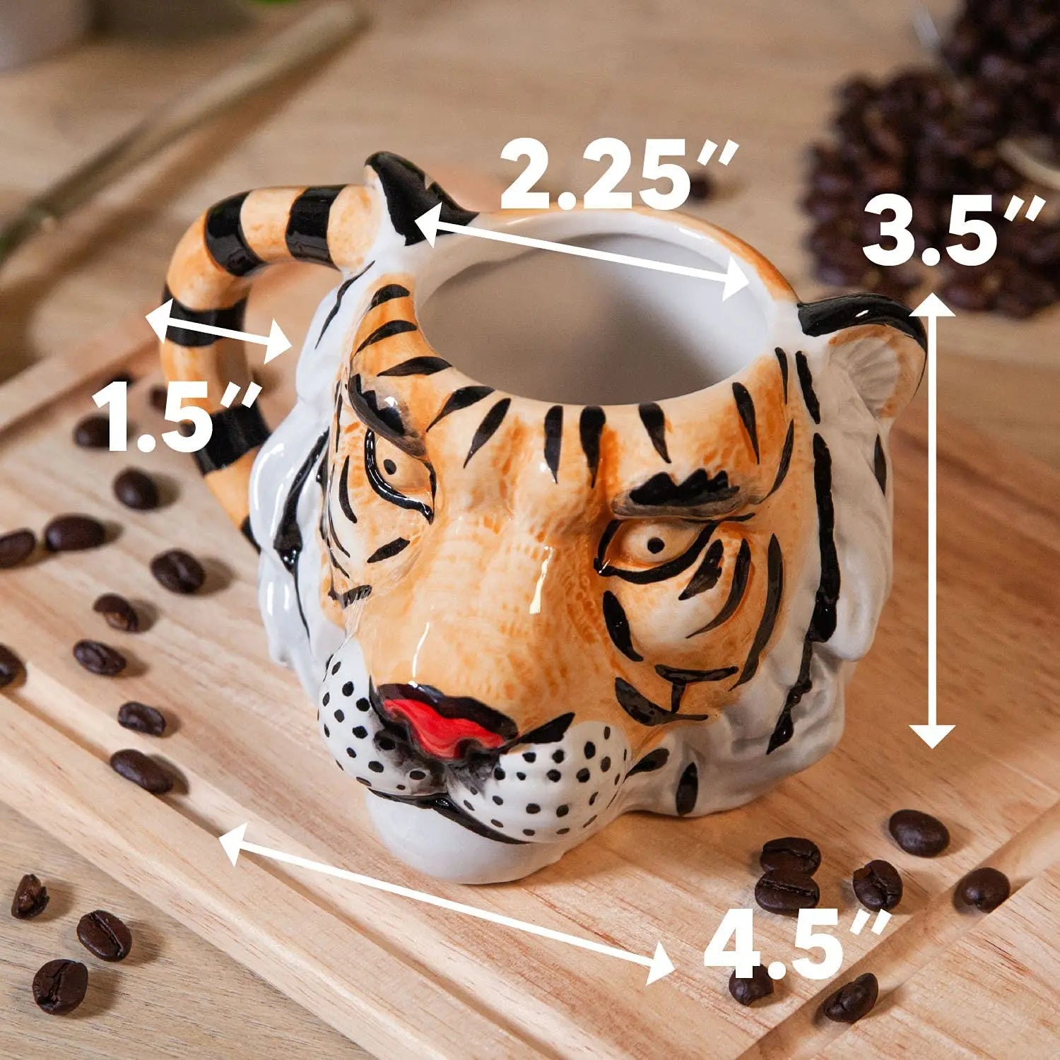 Tiger Head Mug | Tiger-Universe