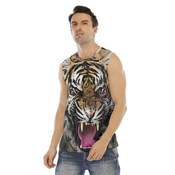 Tiger Tank Top Mens | Tiger-Universe