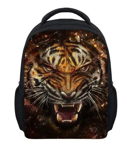 Tiger Print Backpack | Tiger-Universe
